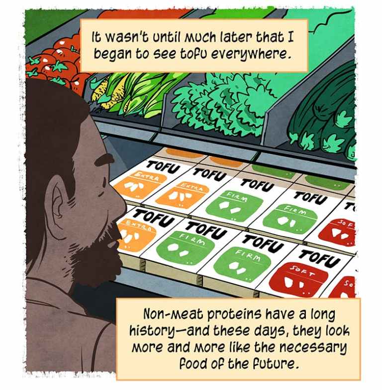 A Delicious History of “Meatless Meat” | The Nib