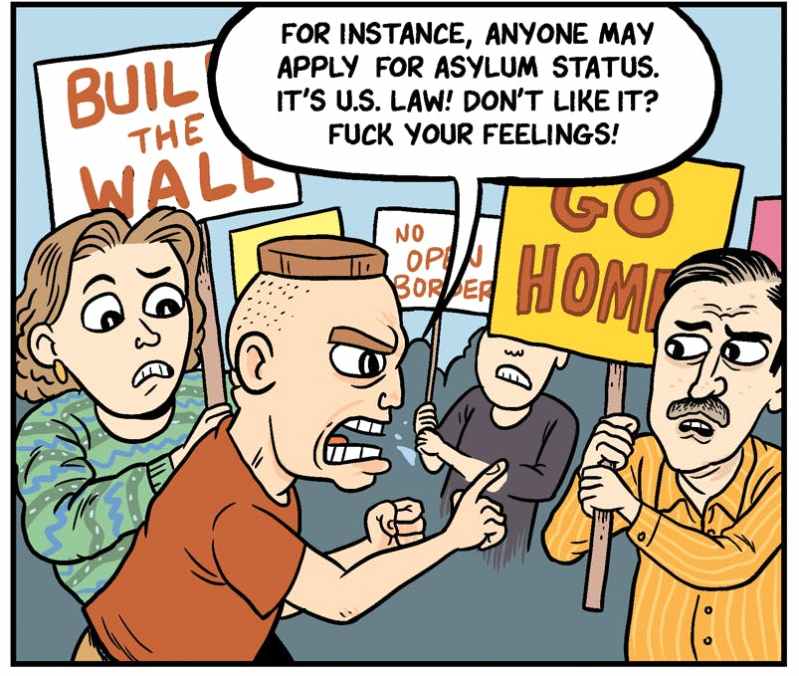 A Horrible Crisis at Our Southern Border! | The Nib