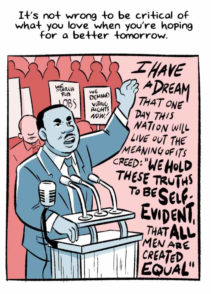 You Can Be a Patriot Without Loving America | The Nib