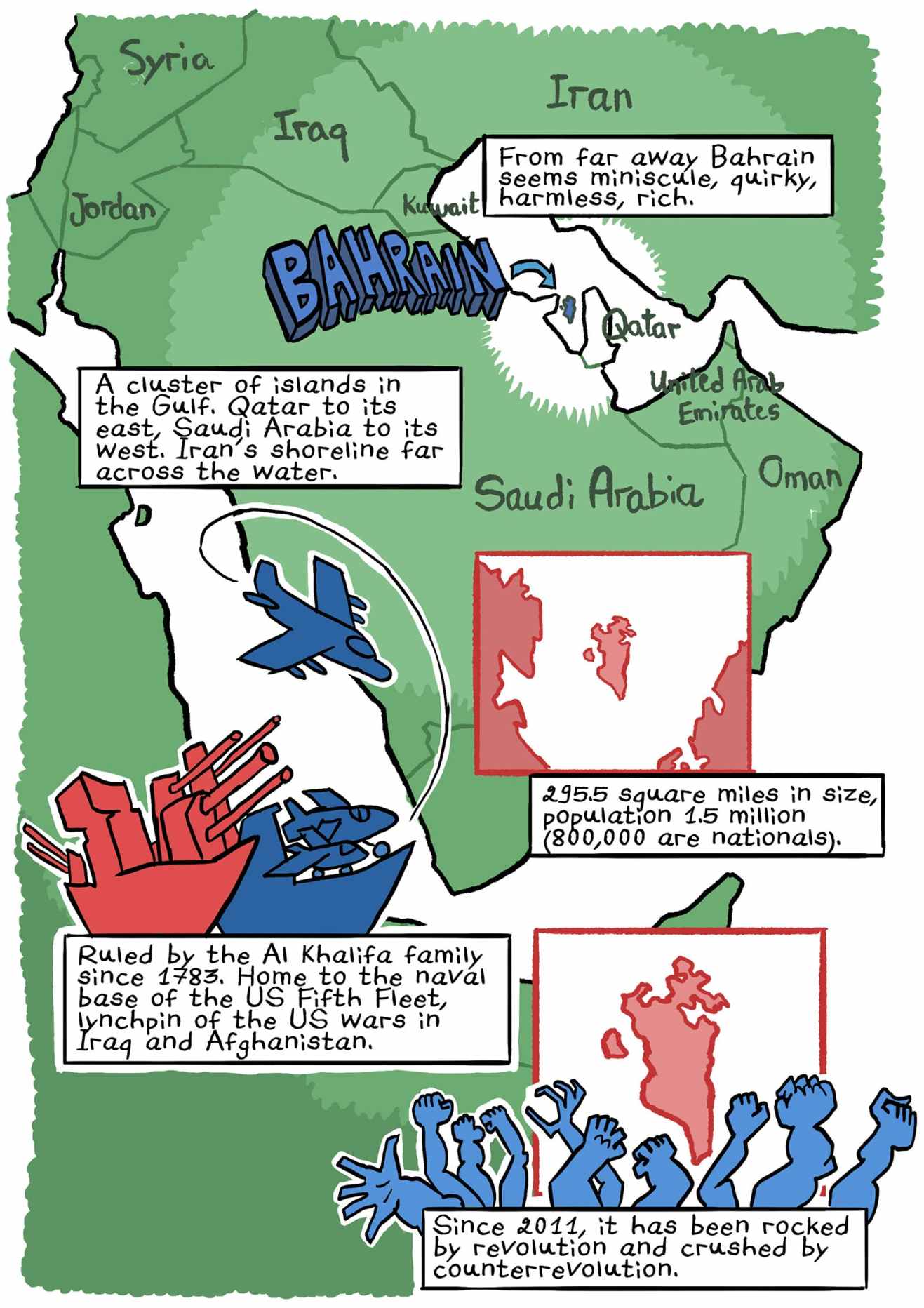 Bahrain’s Inconvenient Revolution | The Nib
