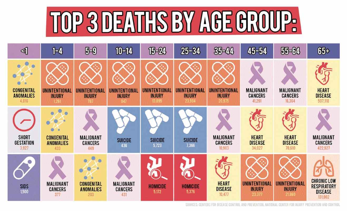 Death, By the Numbers | The Nib