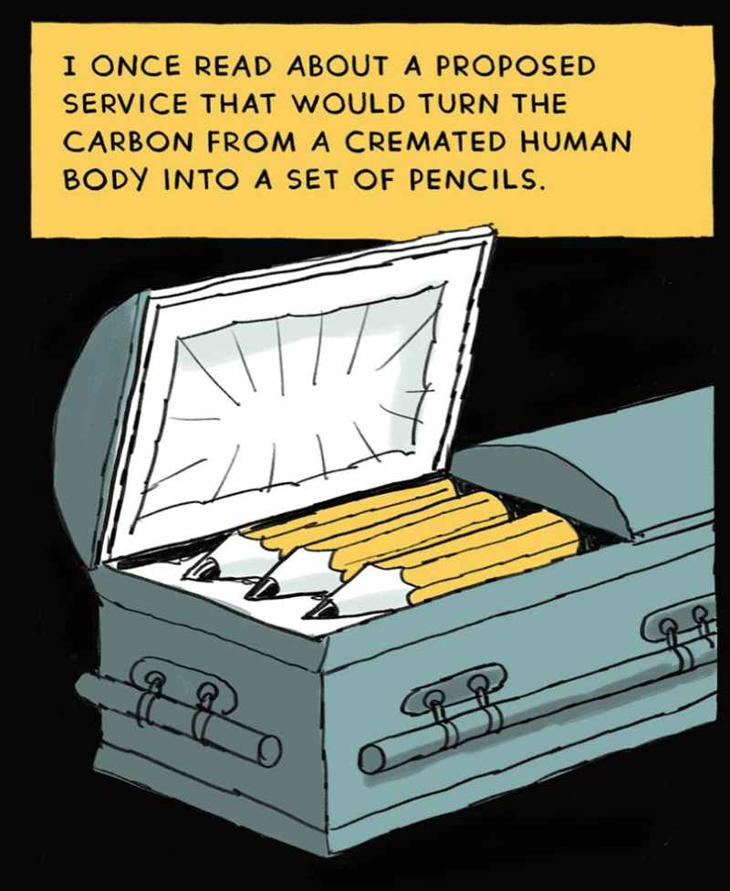 Four Cartoonists On What They Want to Happen to Their Bodies | The Nib