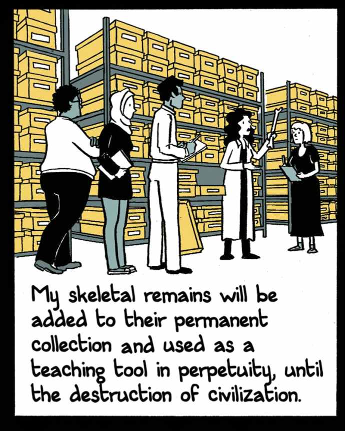 Four Cartoonists On What They Want to Happen to Their Bodies | The Nib