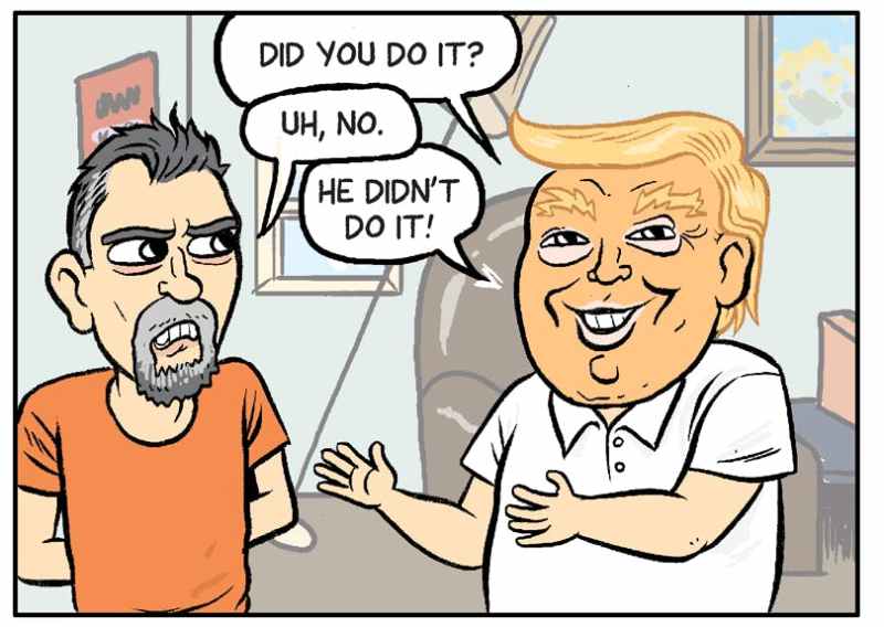 Detective Donald Solves a Mystery | The Nib