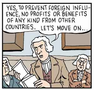 Shocker: The Emoluments Clause Doesn’t Apply to Donald Trump! | The Nib