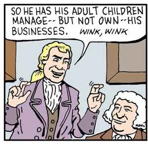 Shocker: The Emoluments Clause Doesn’t Apply to Donald Trump! | The Nib