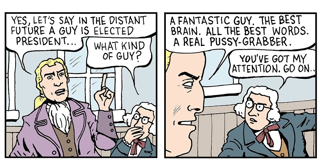 Shocker: The Emoluments Clause Doesn’t Apply to Donald Trump! | The Nib