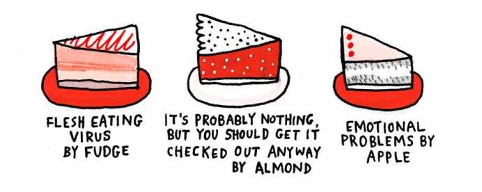 Extremely Unhealthy Cakes | The Nib