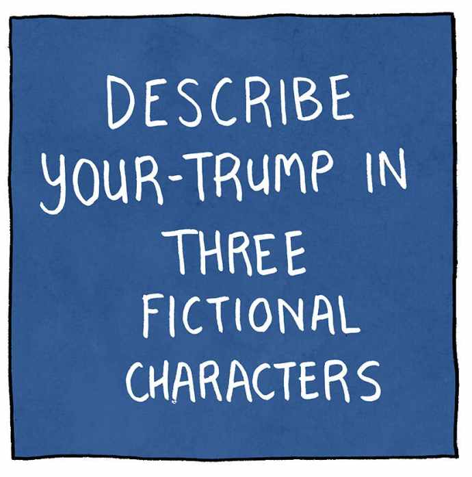 The Presidential Candidates Describe Themselves in Three Fictional ...