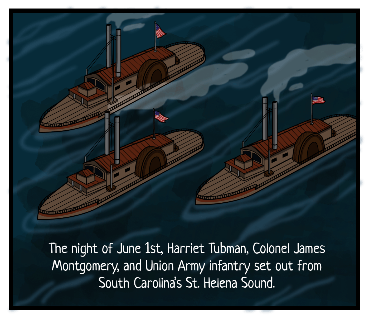 Harriet Tubman’s Daring Civil War Raid | The Nib