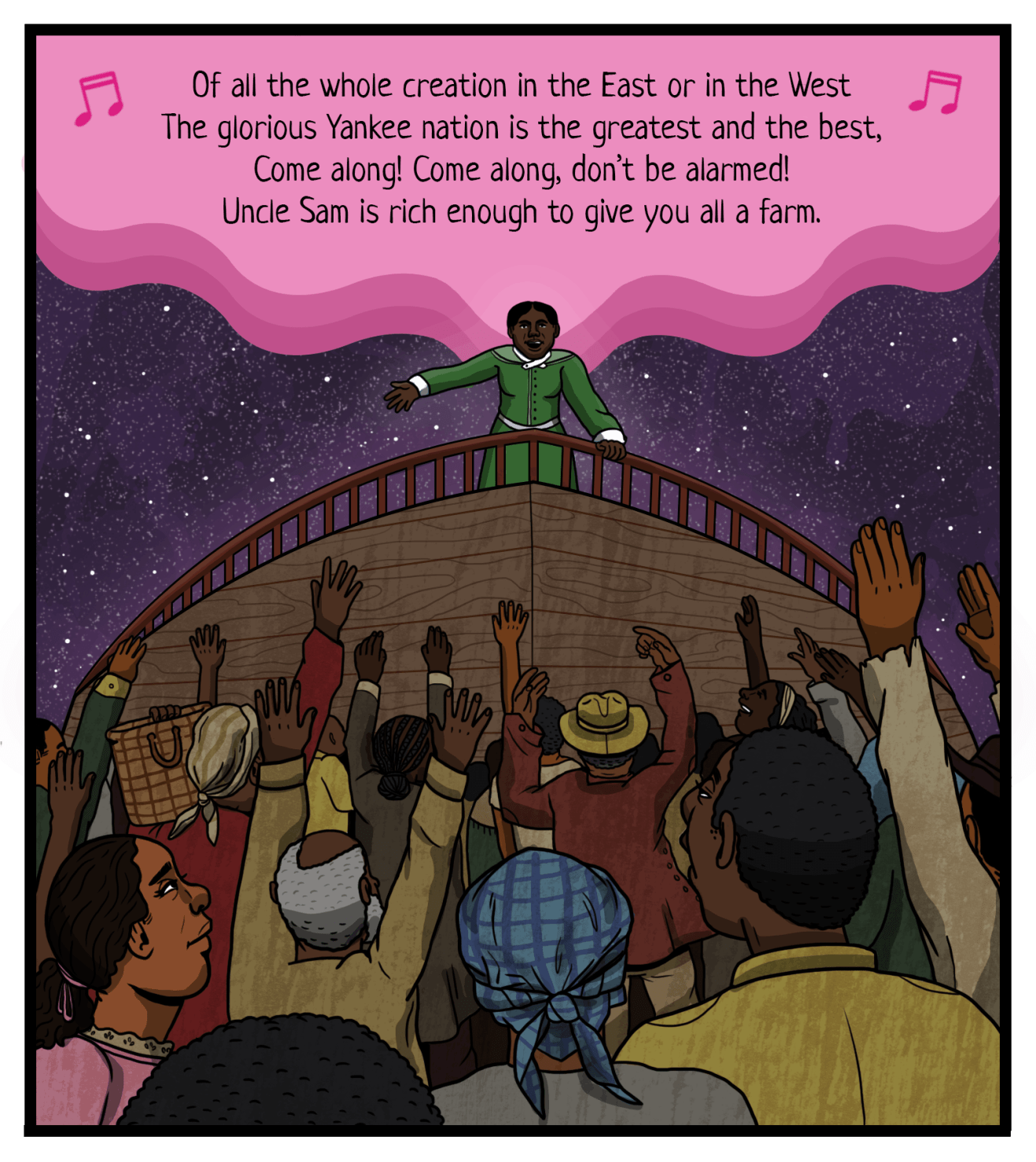 Harriet Tubman’s Daring Civil War Raid | The Nib