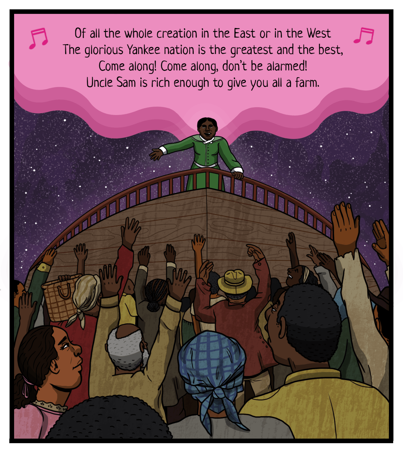 Harriet Tubman’s Daring Civil War Raid | The Nib