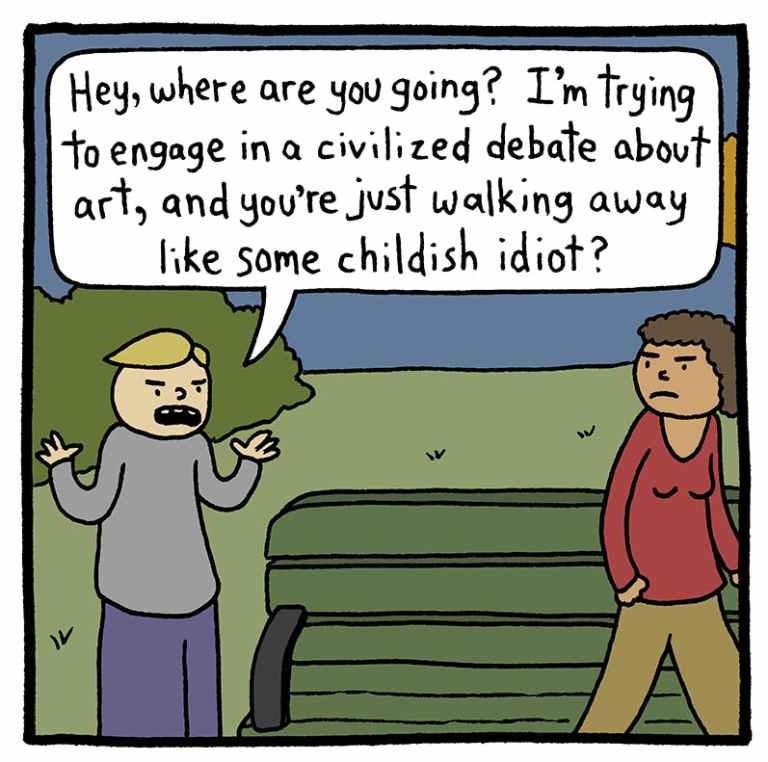 Here Comes the Master Debater | The Nib