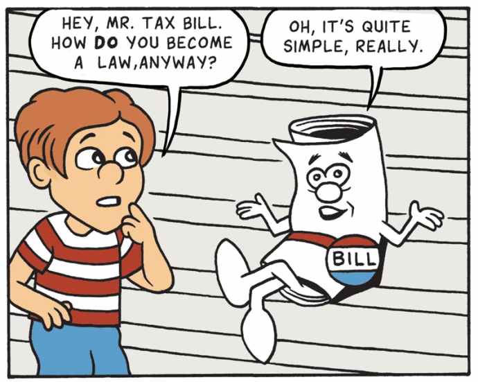 How a Tax Bill Becomes a Law | The Nib