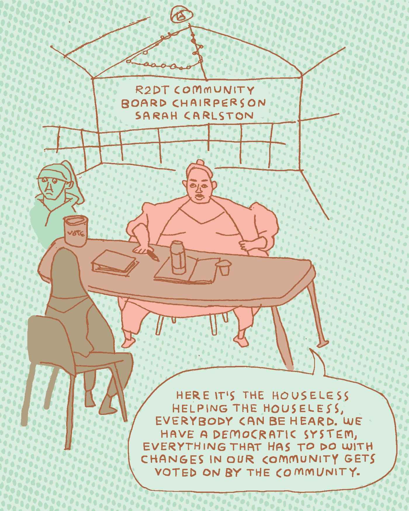 Inside Life at a Self-Organized Homeless Community | The Nib