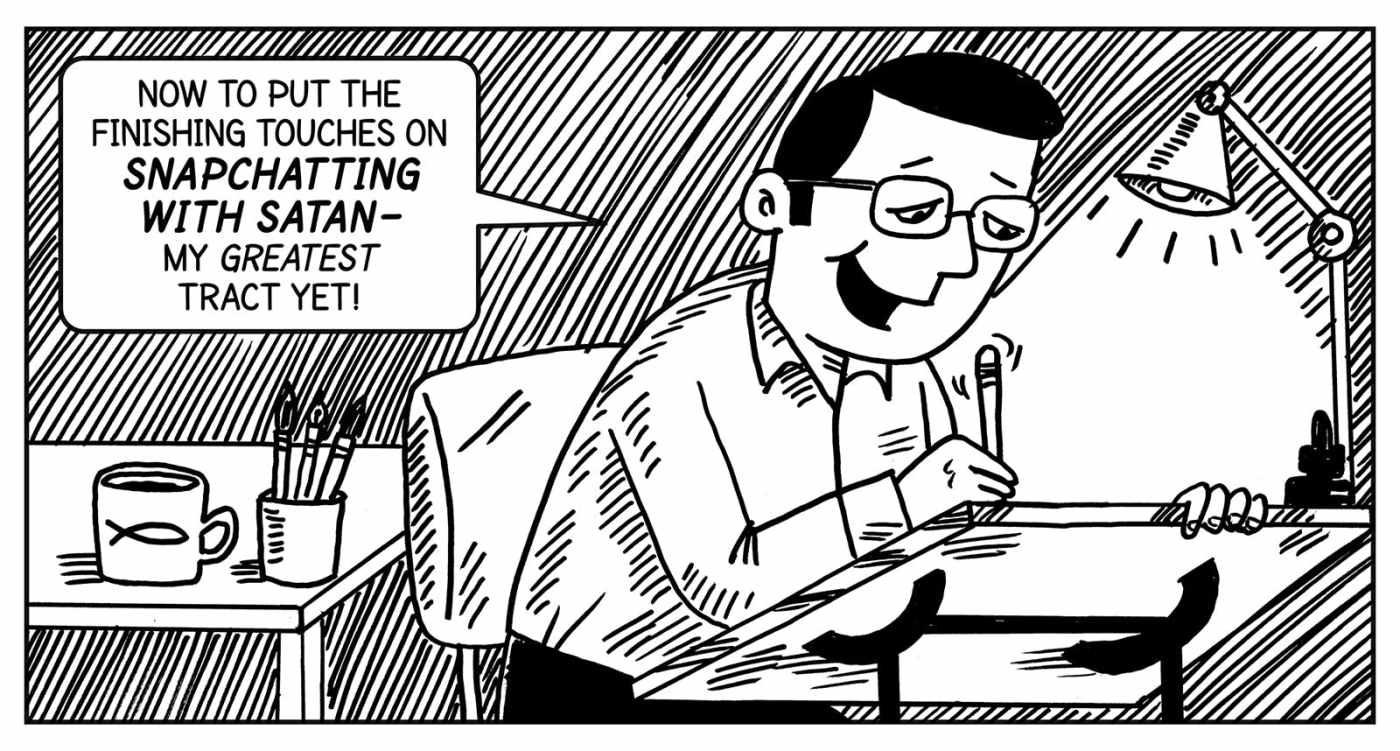 Jack Chick Goes to Heaven | The Nib