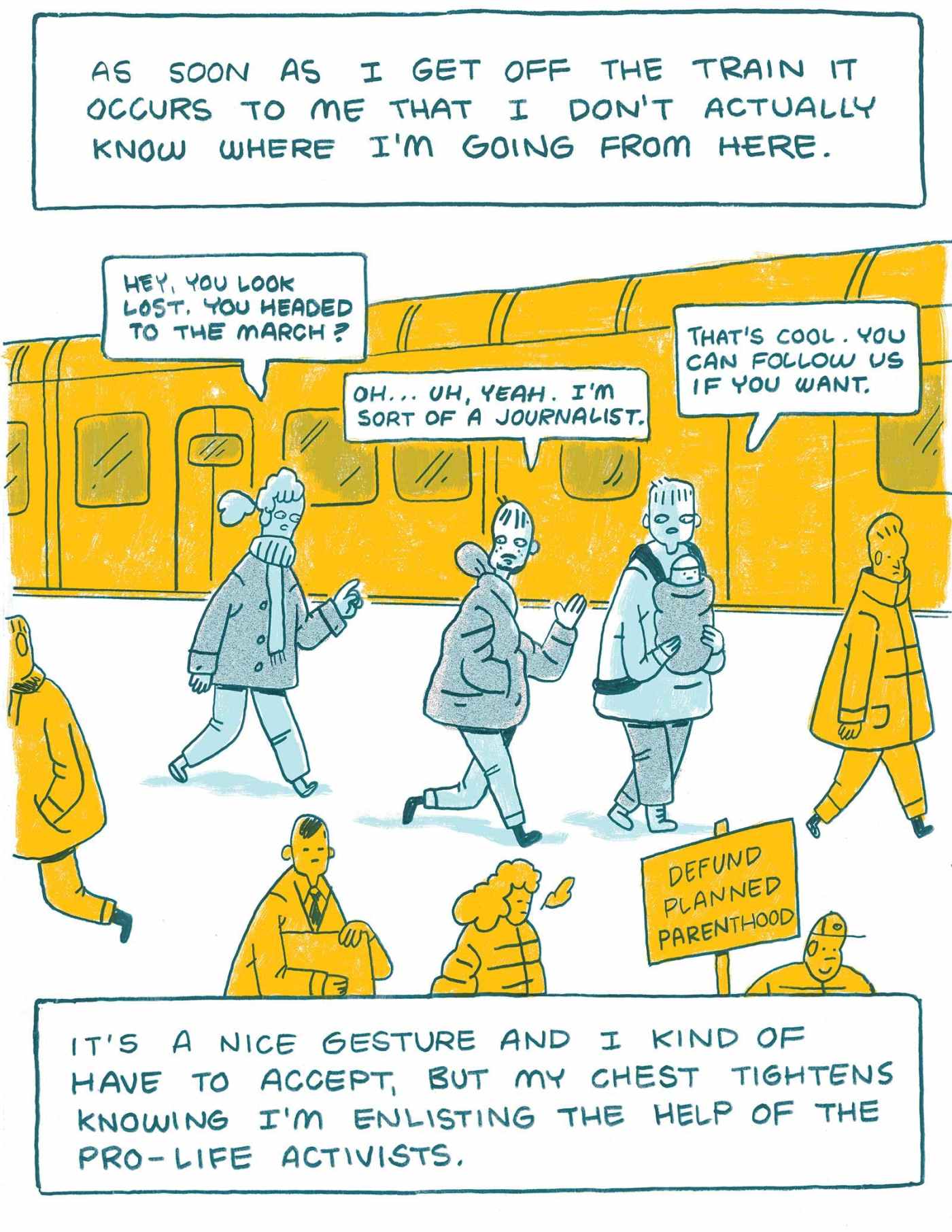 Returning to the March for Life | The Nib
