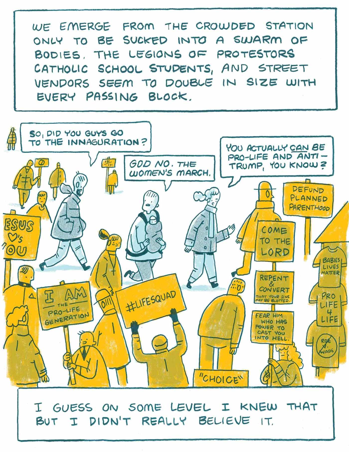 Returning to the March for Life | The Nib