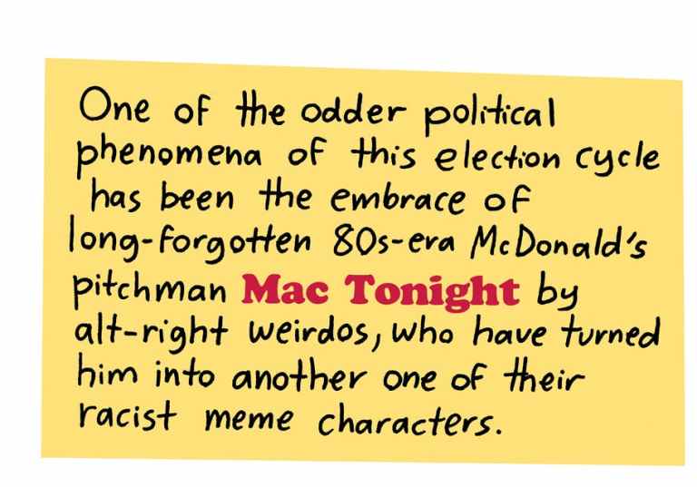 McDonald’s Mascots Turned Election Memes | The Nib
