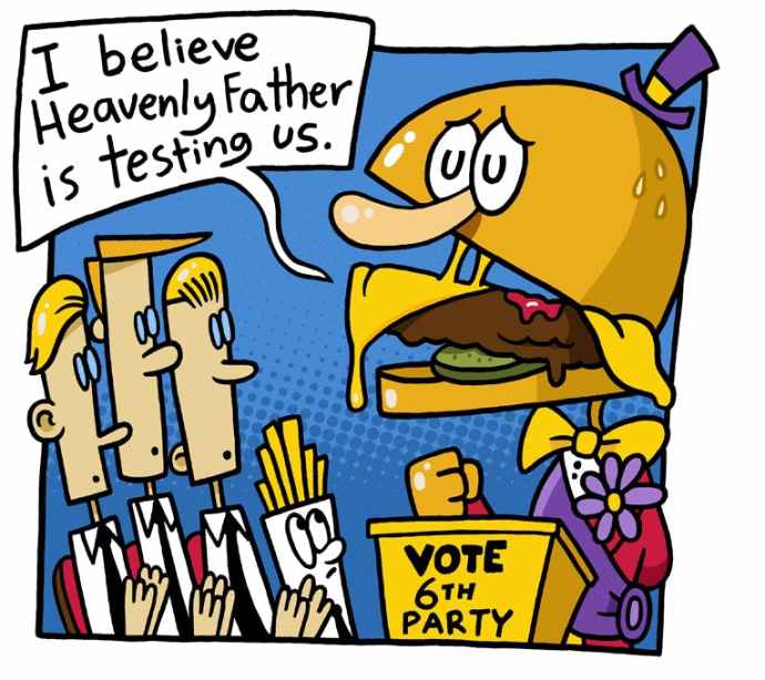 McDonald’s Mascots Turned Election Memes | The Nib