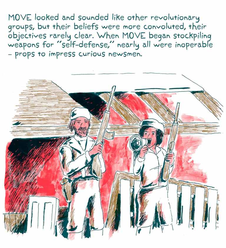 The Night The Block Burned Down: Philadelphia’s MOVE Bombing | The Nib