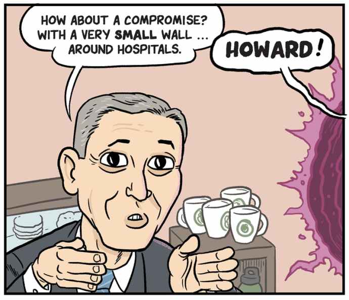 Mr. Schultz Goes to Washington | The Nib