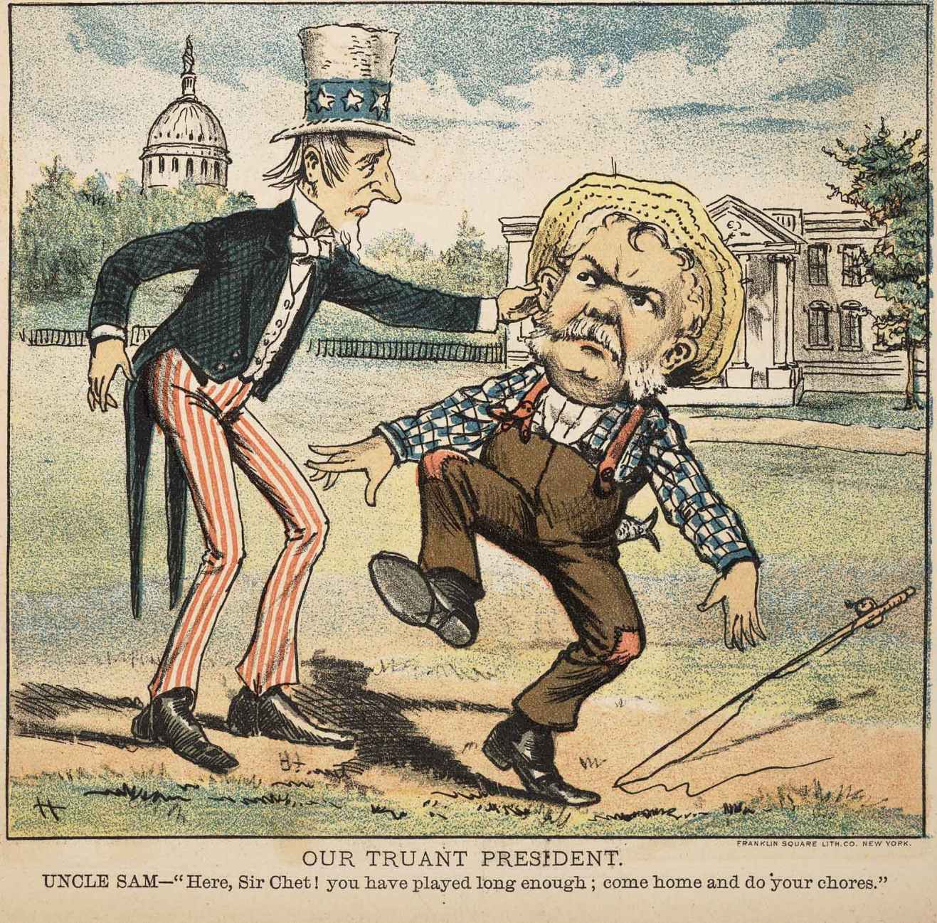 Our Truant President | The Nib