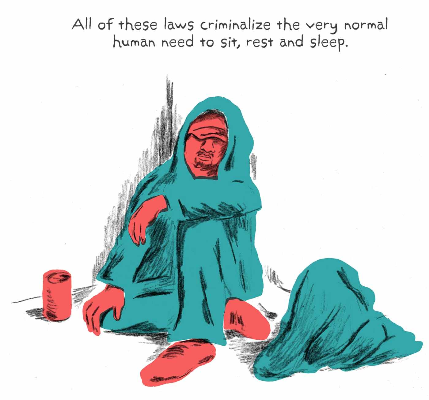 Sleeping Isn’t a Crime | The Nib