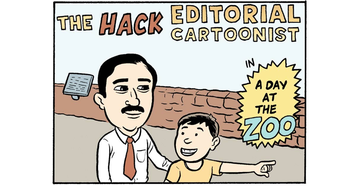 The Hack Editorial Cartoonist | The Nib