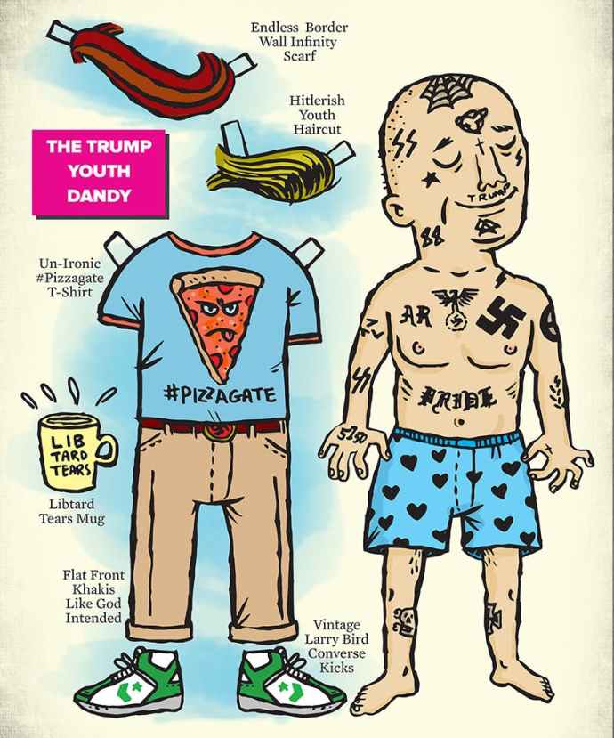 The Little Alt-Right Paper Dolls | The Nib