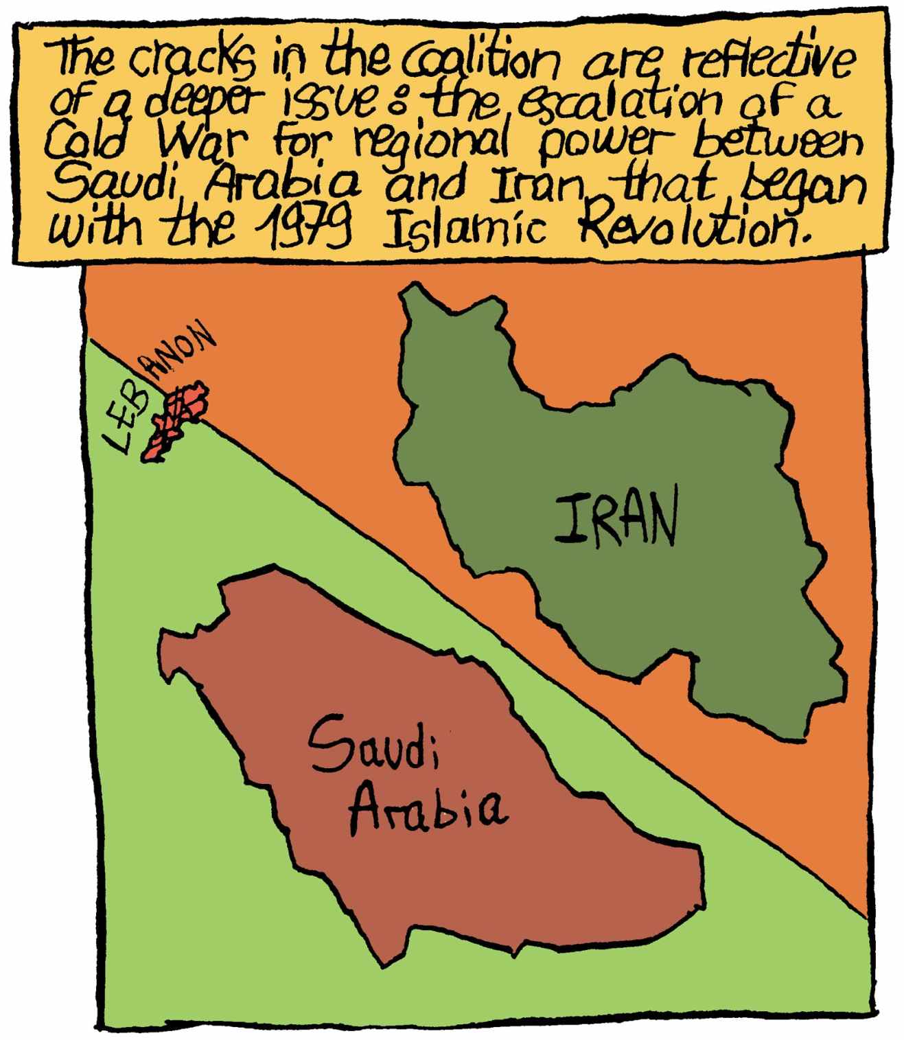 The New Cold War in the Middle East | The Nib