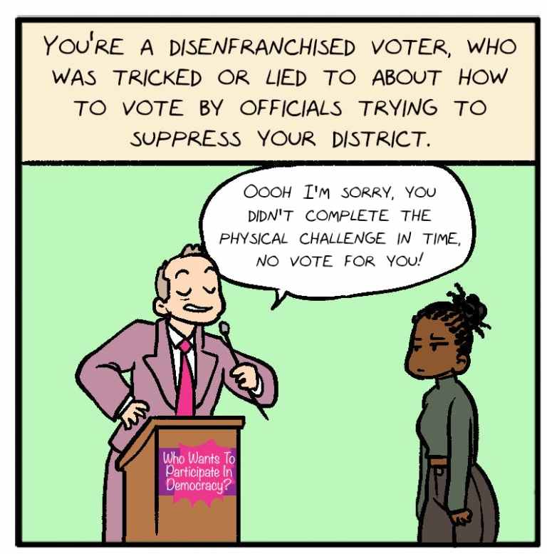 The Only Good Reasons Not to Vote | The Nib