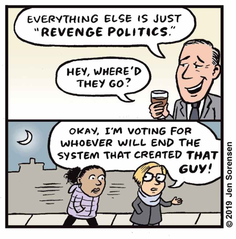 Three Cheers for Centrism! | The Nib