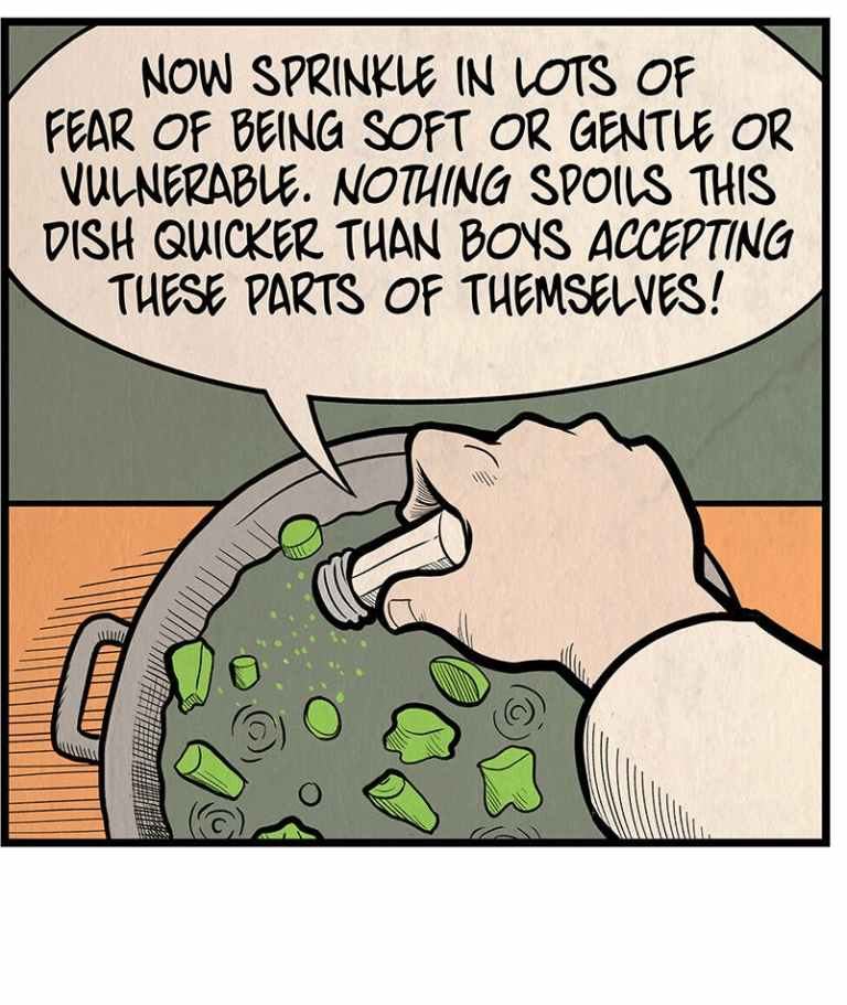 Toxic Masculinity Stew | The Nib