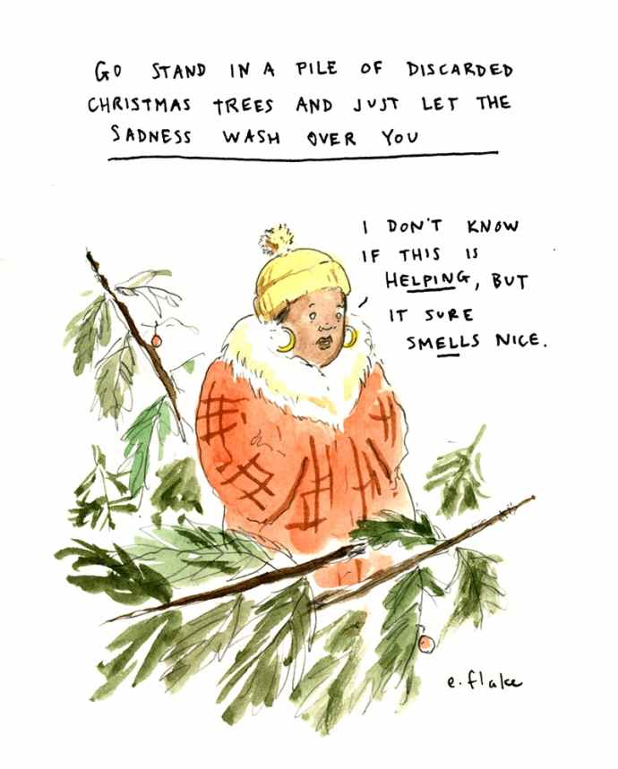 How to Beat the Post-Holiday Blues | The Nib