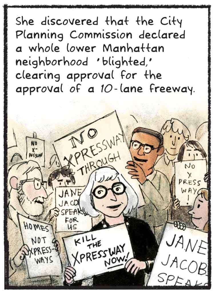 Jane Jacobs vs. The Power Brokers | The Nib