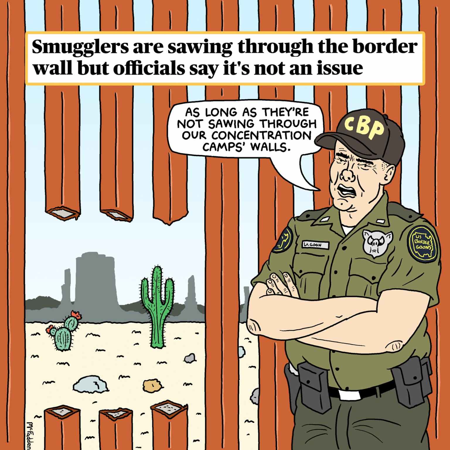 Walled Off | The Nib