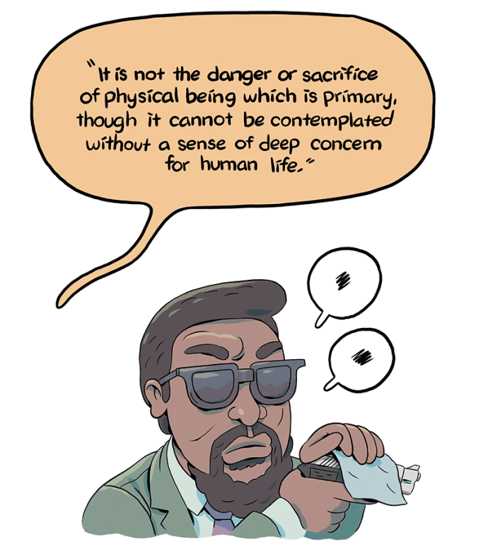 The Great Debate: Martin Luther King, Jr. vs Robert F. Williams | The Nib
