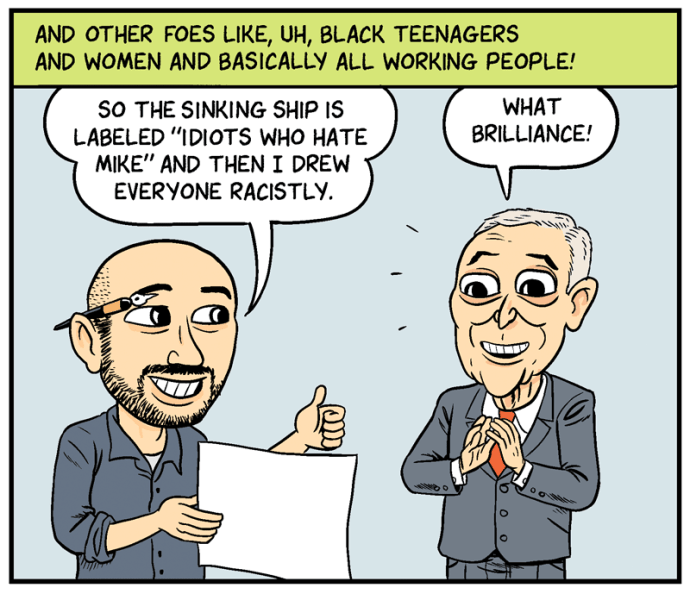 Mike Bloomberg: He’s Great! | The Nib