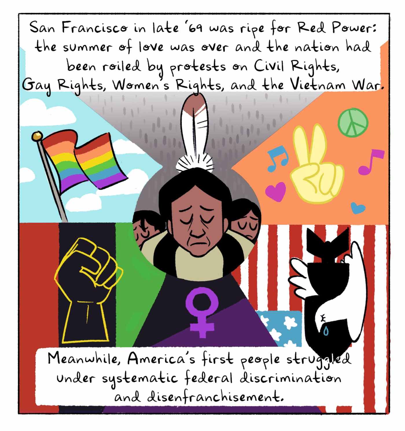 This Land is Our Land: The Native American Occupation of Alcatraz | The Nib
