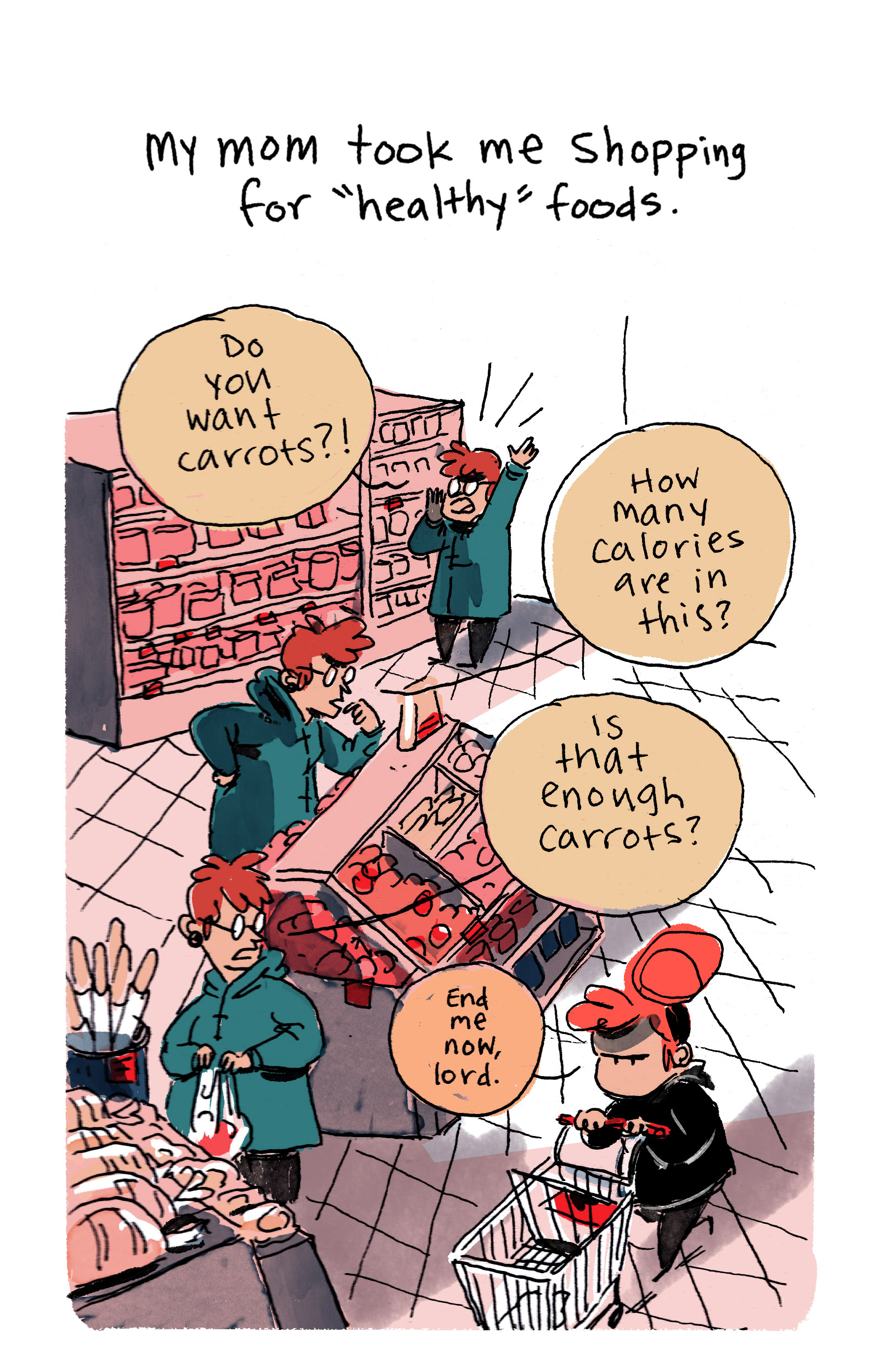 I Said I Was Done With Dieting, But It Wasn’t Done With Me | The Nib