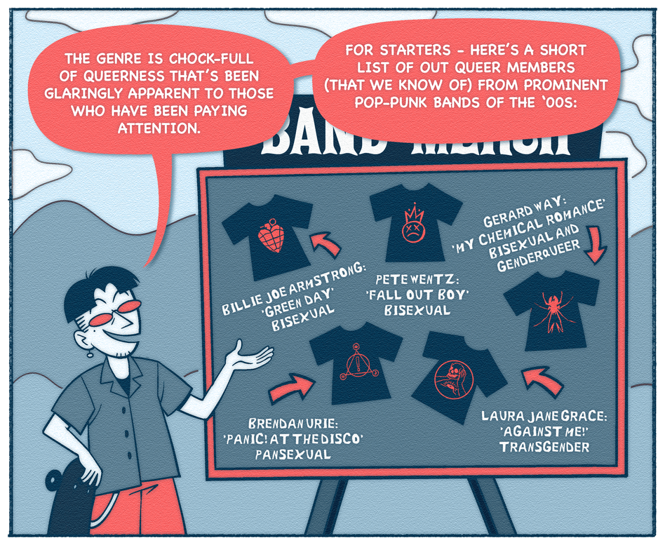 Pop Punk is Queer as Hell, Bro | The Nib