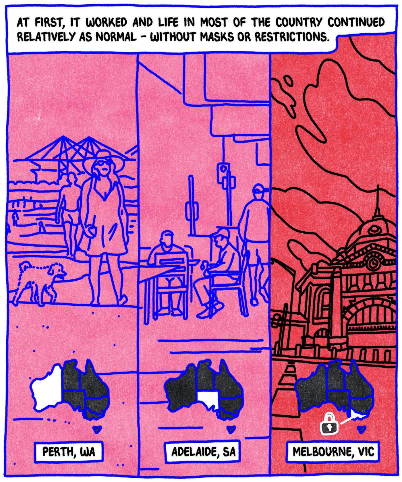 Lock-Down Under | The Nib