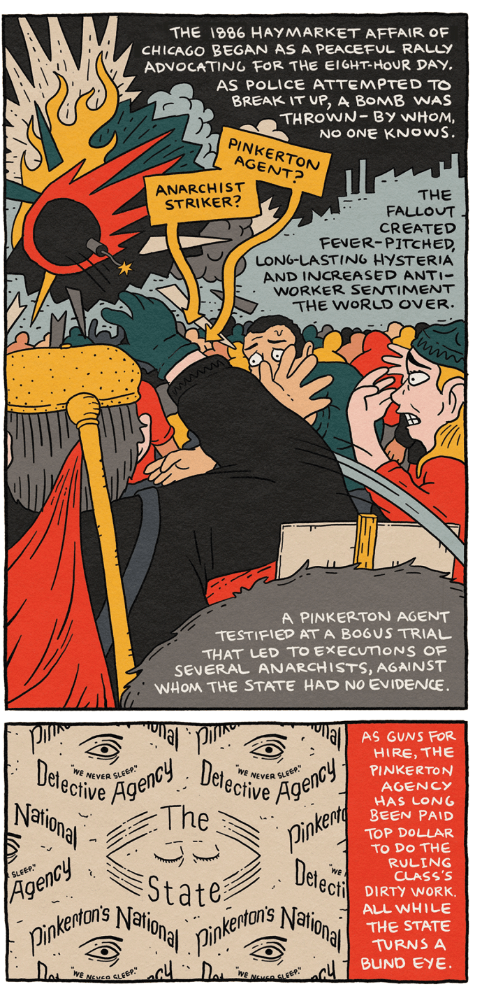 The Secret History of The Pinkertons | The Nib