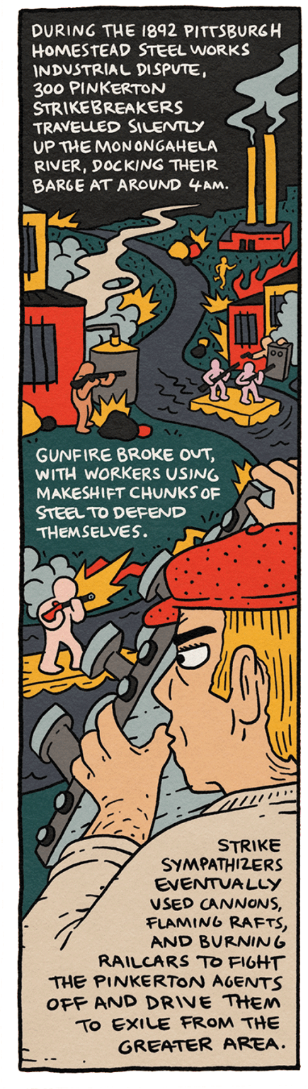 The Secret History of The Pinkertons | The Nib