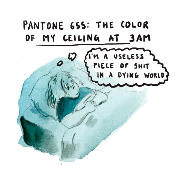 Pantone Colors of (My) Year | The Nib