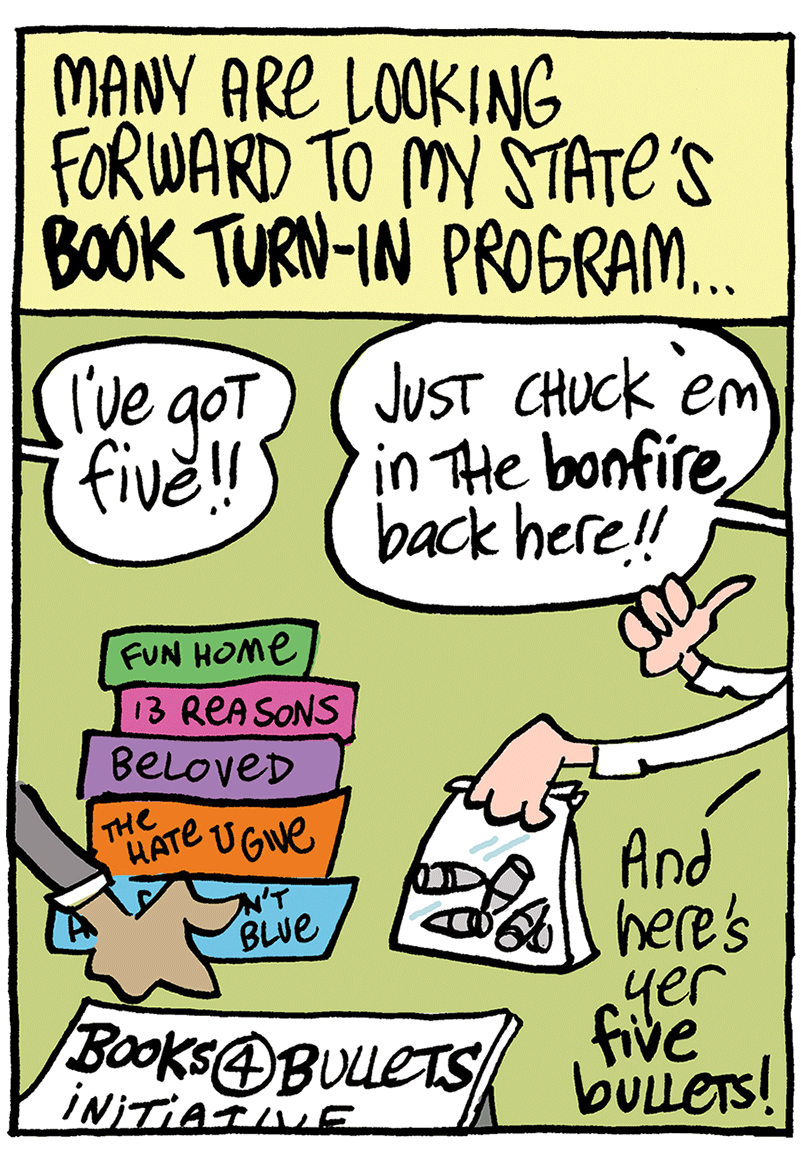 Book Control | The Nib